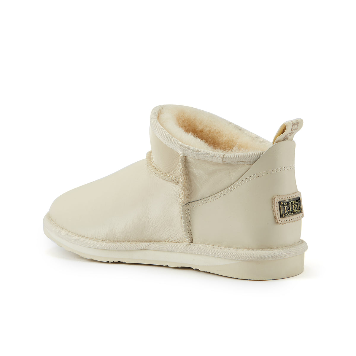 COSY ULTRA SHORT SATIN PALE | Australia Luxe Collective